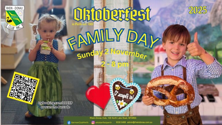 Oktoberfest Perth – The Rhein Donau Club Inc.